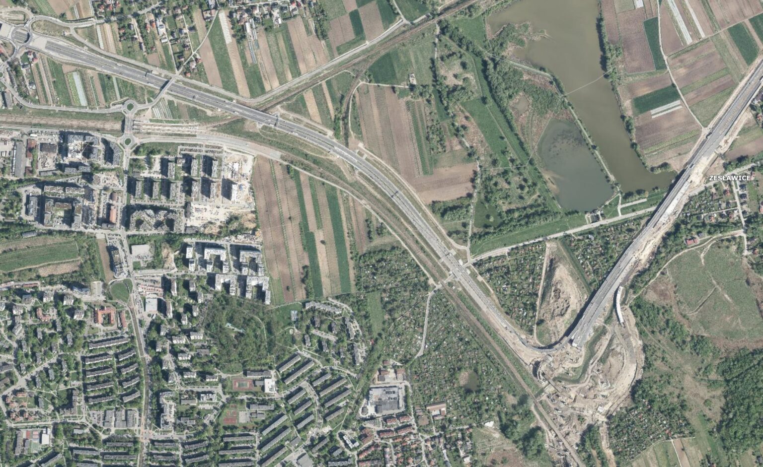 Orthophotomap – New Data for Cities – Maps of Małopolska